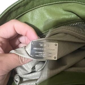 Tumi | Bags | Tumi Rare Ballistic Alpha Leather Two Handle Green Tote Purse Carryon Luggage ...